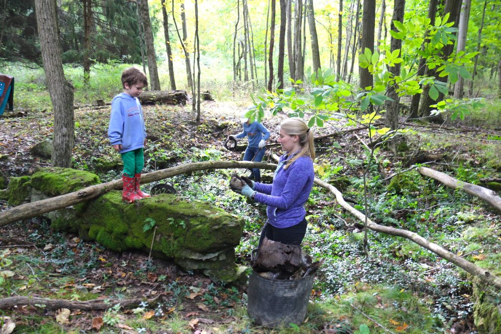 Scenes from Jim Finley Stewardship Day at Moxie Woods - Foundation for ...