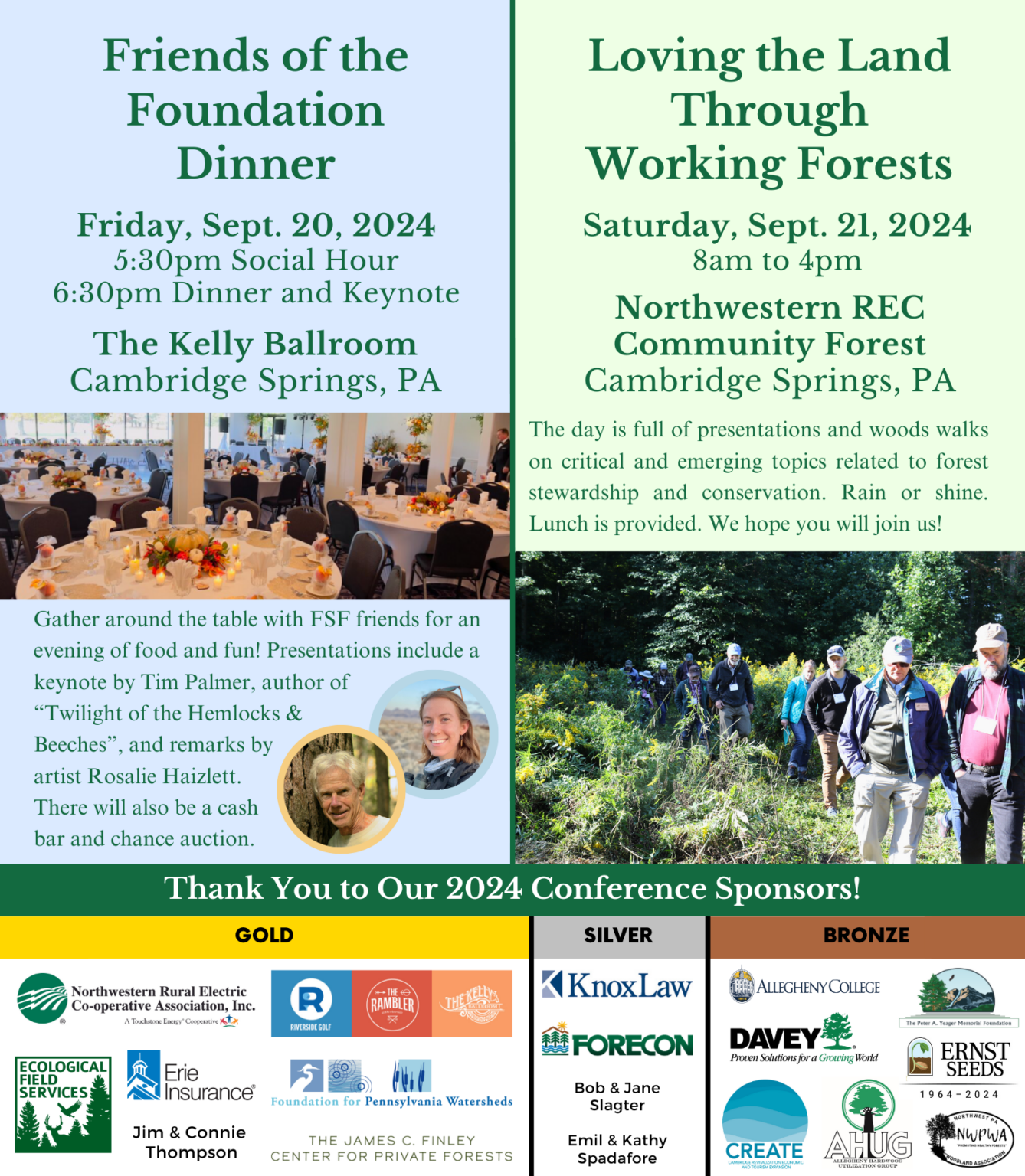 Registration Open for FSF Conference and Dinner Events - Foundation for ...